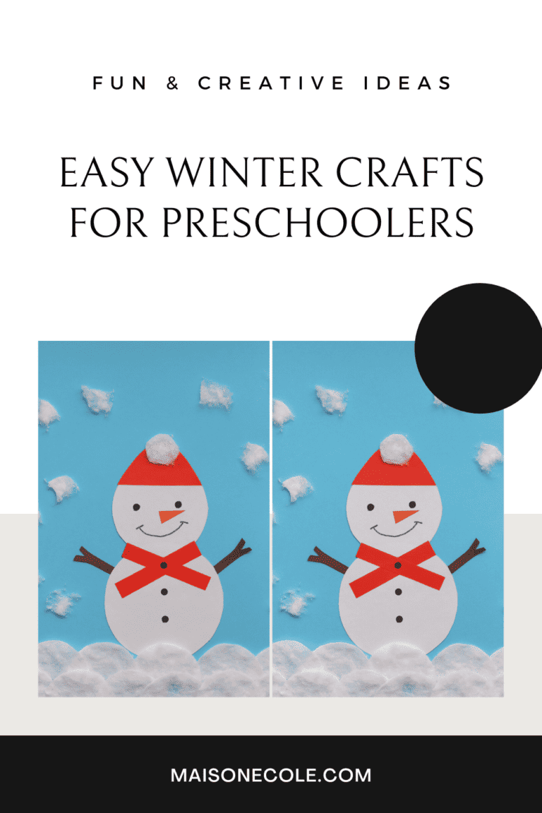 Easy Winter Crafts for Preschoolers: Fun & Creative Ideas for Little ...