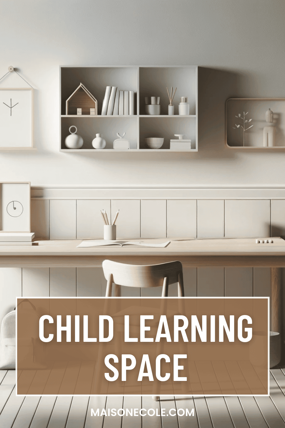 10 Quick Tips for Organizing Your Child Learning Space - Maison Ecole